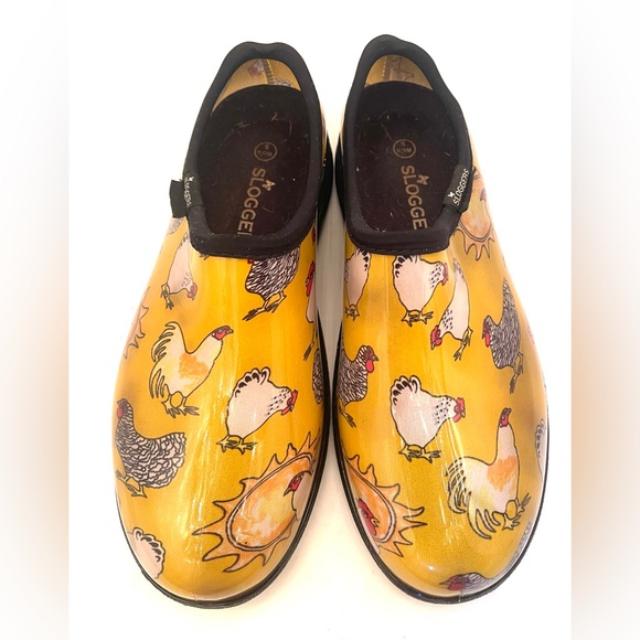 Sloggers | Shoes | Sloggers Chickens Weatherproof Clogs Size 8 Garden ...